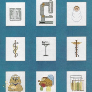 30 Medical Field Cross Stitch Patterns Pdf, Doctor Dentist Pharmacist ...