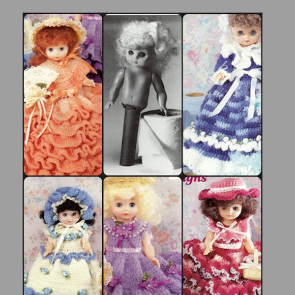 Crochet Doll Toilet Paper Covers - Etsy