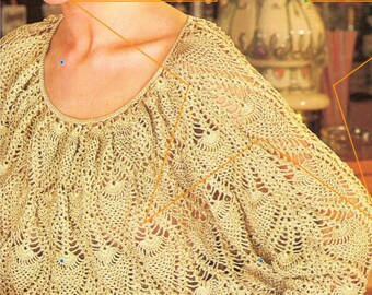 Crochet Pineapple Top Pattern - Etsy