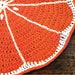 Delicious Crochet Orange Slice Placemat Pattern 1980s Hot Pad | Etsy