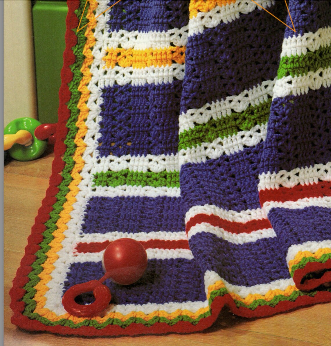 Teachers Gift Crochet Blanket Pattern, Instant Digital Download Pdf ...