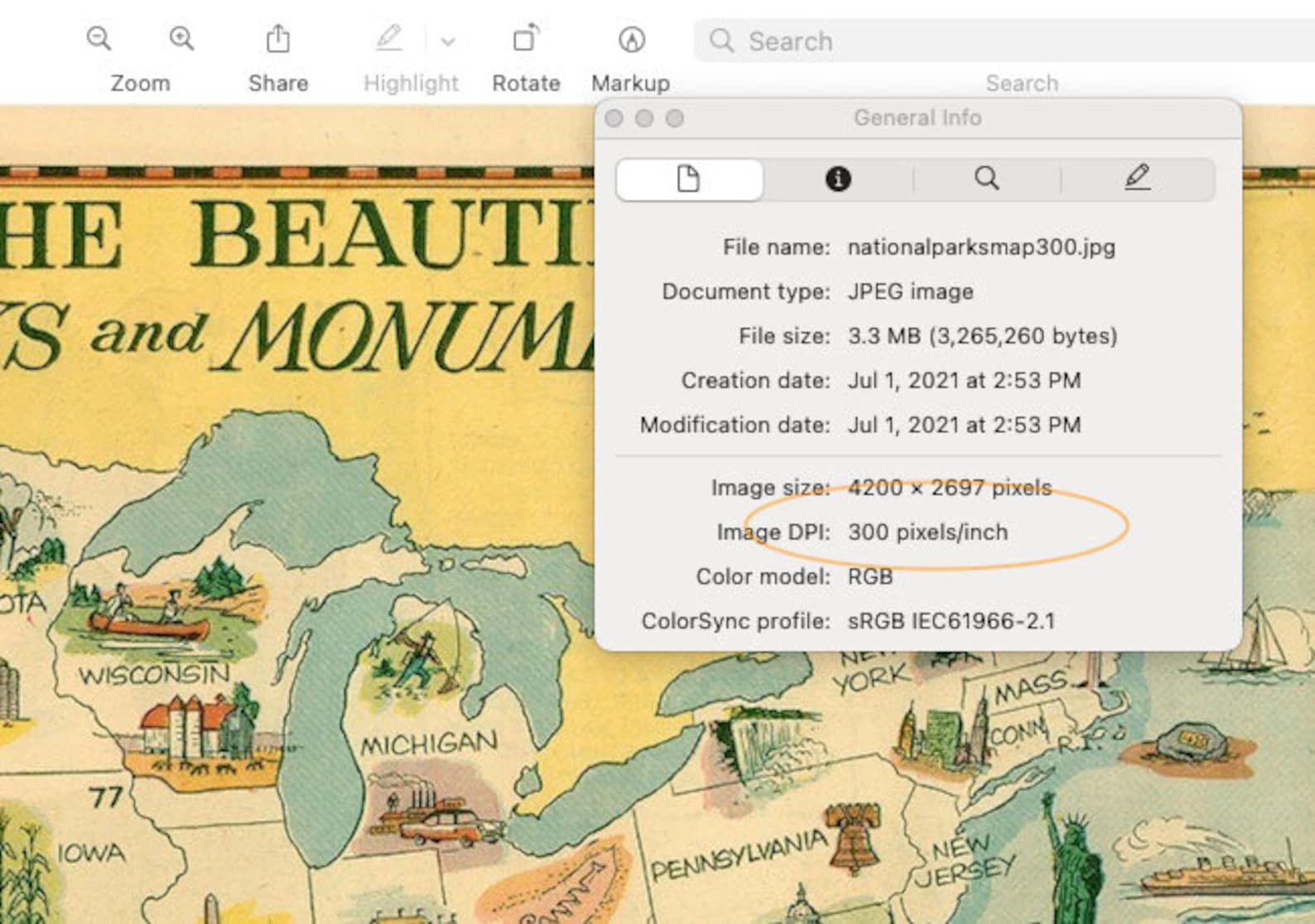 MCM National Parks and Monuments Map, Instant Digital Download ...