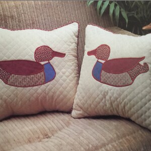 6 Vintage Sewing Patterns Fabric Ducks & Mallard Duck Decoy, Ebook ...