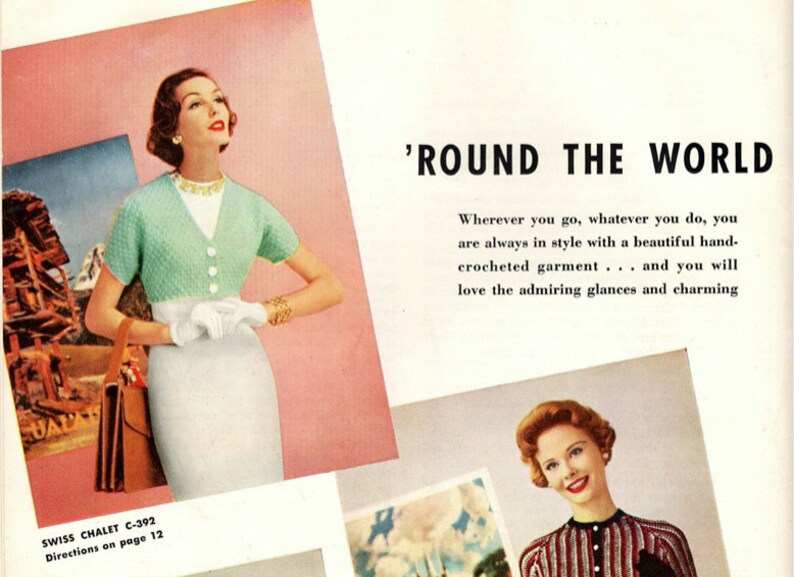 MCM Crochet Top Pattern Cropped Cardigan Sweater Instant - Etsy