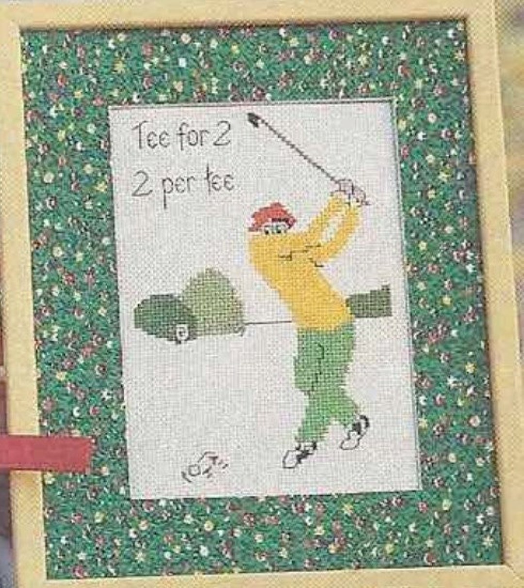 6 Cringey 80s Golf Puns Cross Stitch Patterns, Instant Digital Download ...