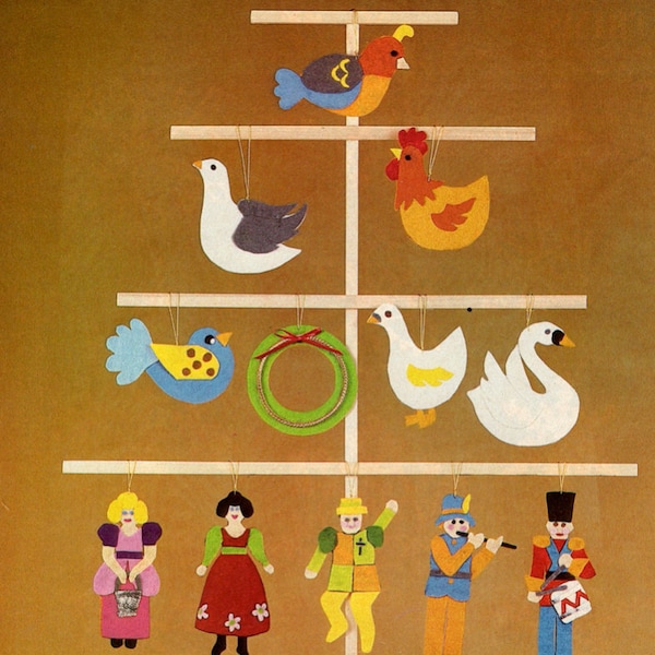 12 Days of Christmas Decorations - Etsy