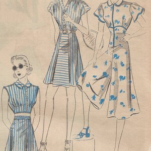 2 1930s Du Barry Sewing Patterns Catalog Counter Leaflet, Reference ...