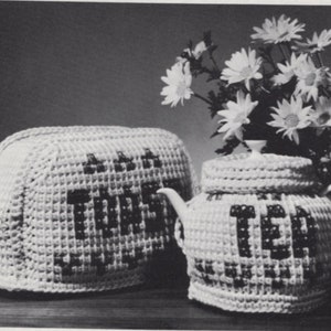 Toaster Cover & Tea Cozy Crochet Patterns Mid Century Modern Kitchen ...