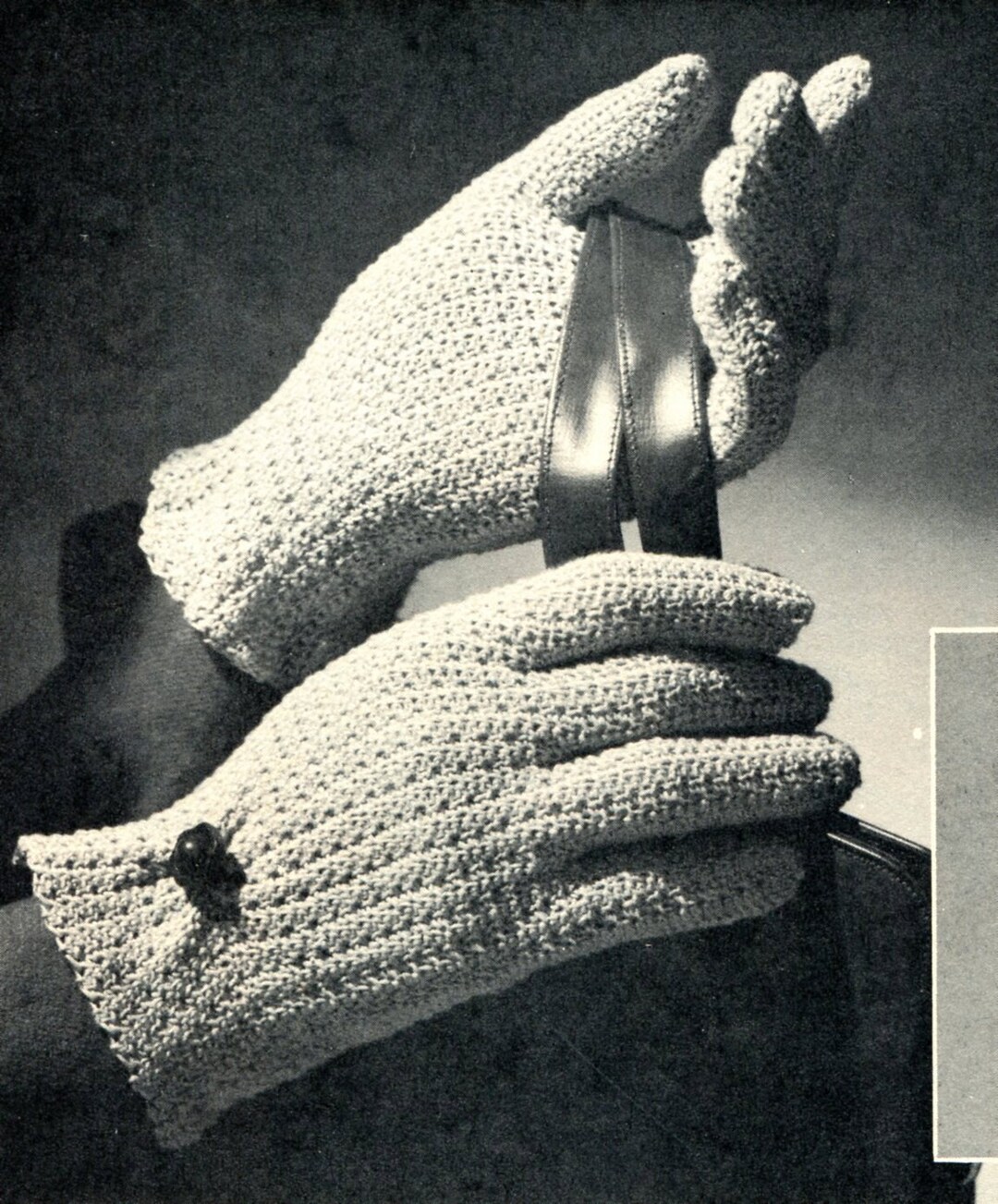 Vintage Victorian Crochet Gloves Patterns Pdf, Instant Digital Download ...