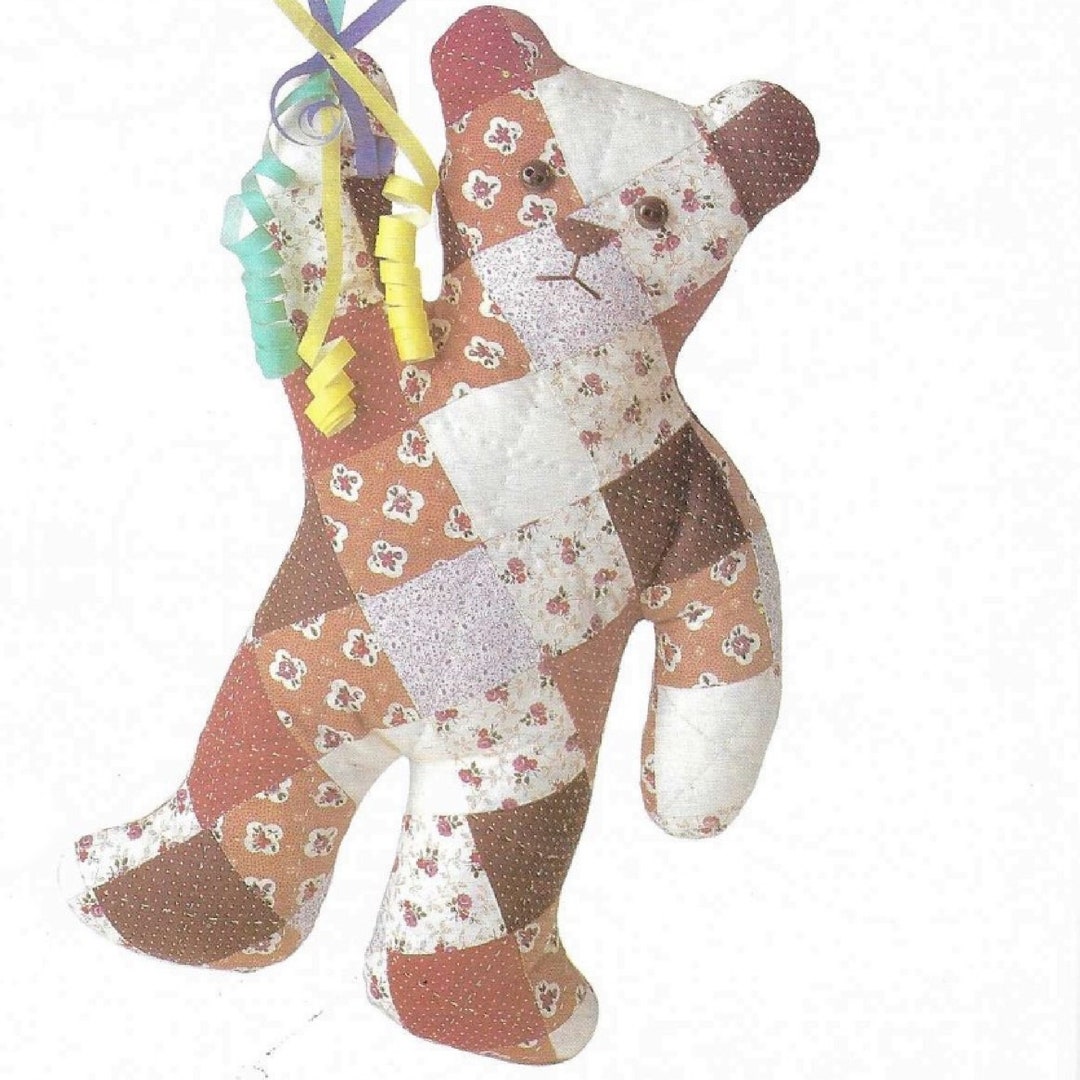 3 Teddy Bear Sewing Patterns Pdf Instant Digital Download, Super Easy ...