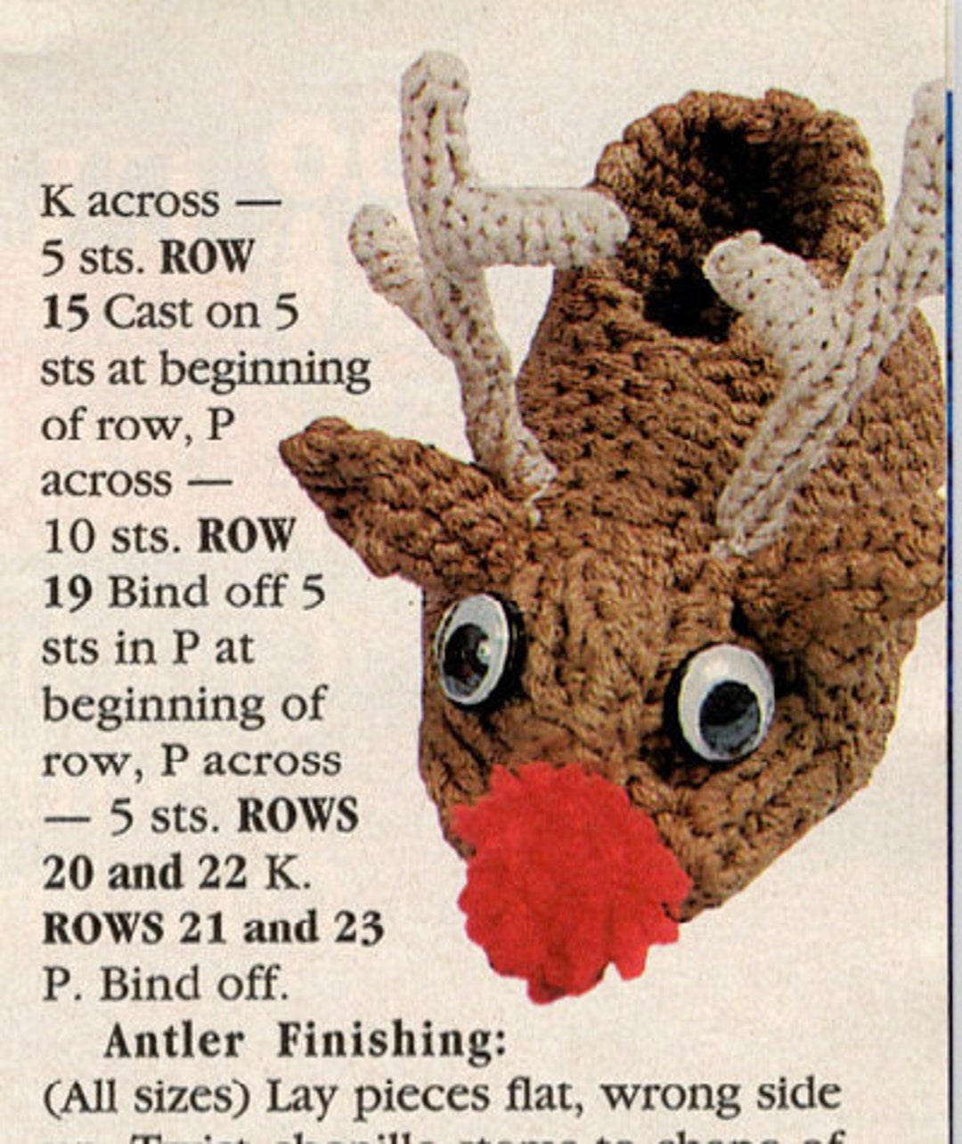 Silly House Slippers Knitting Pattern With Google Eyes, Instant Digital ...