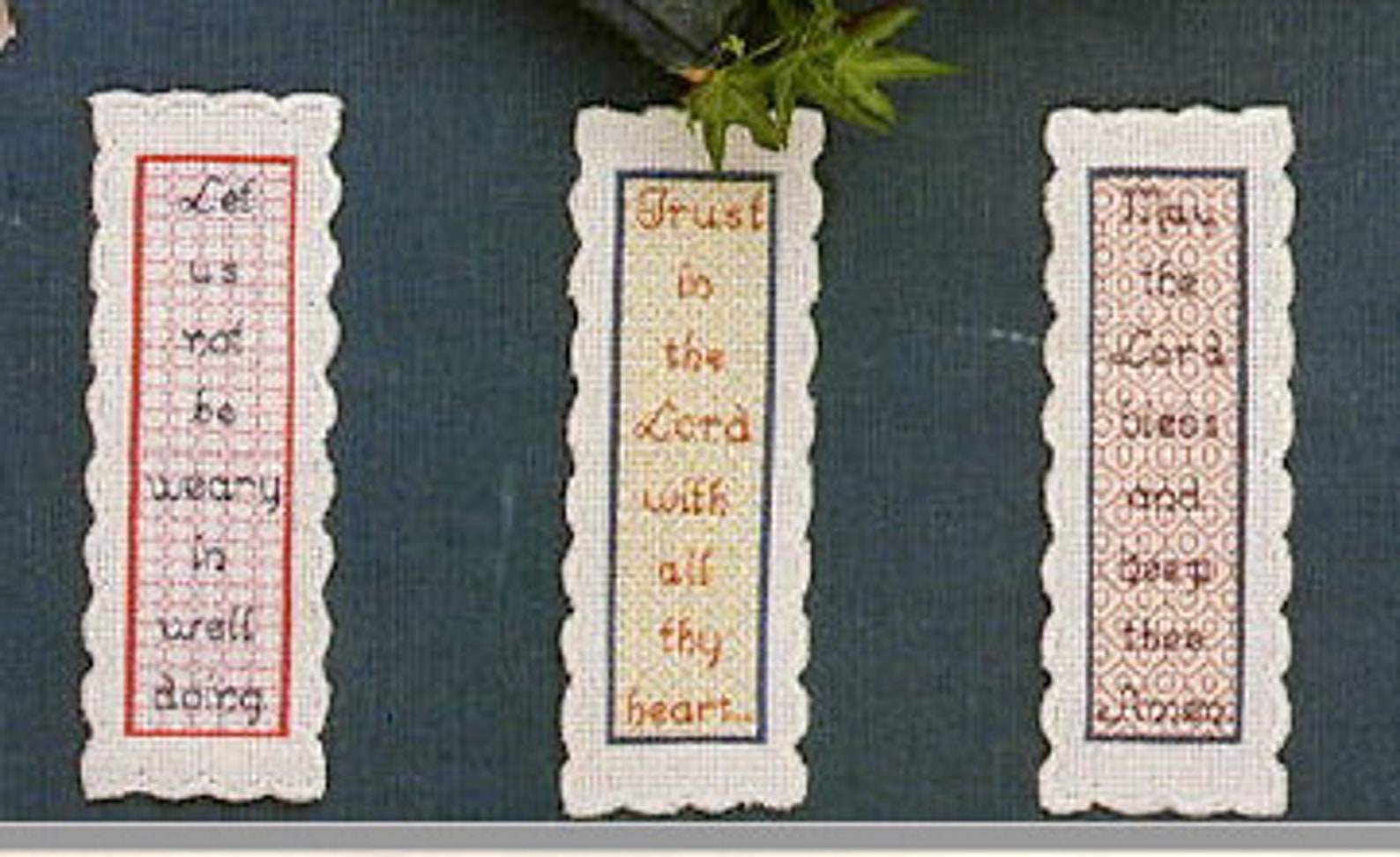 12 Bible Bookmark Cross Stitch Patterns Scripture PDF Instant | Etsy