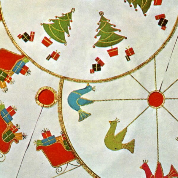 Tree Skirt Pattern - Etsy