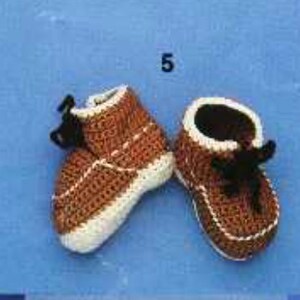 18 Knit & Crochet Baby Booties Patterns, Roller Skates Converse Soccer ...
