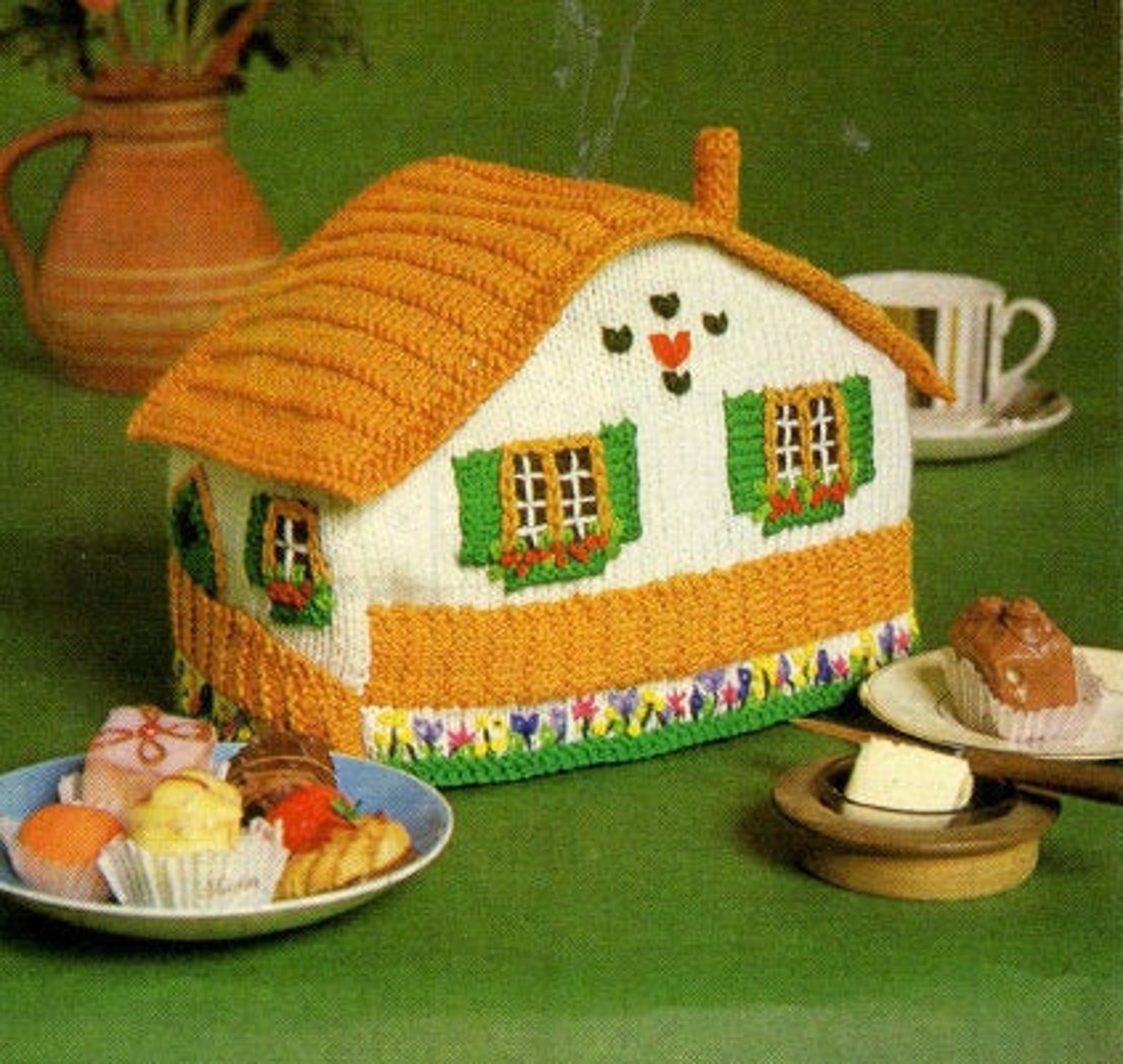 Swiss Chalet Knitting Pattern, Instant Digital Download Pdf Ebook ...
