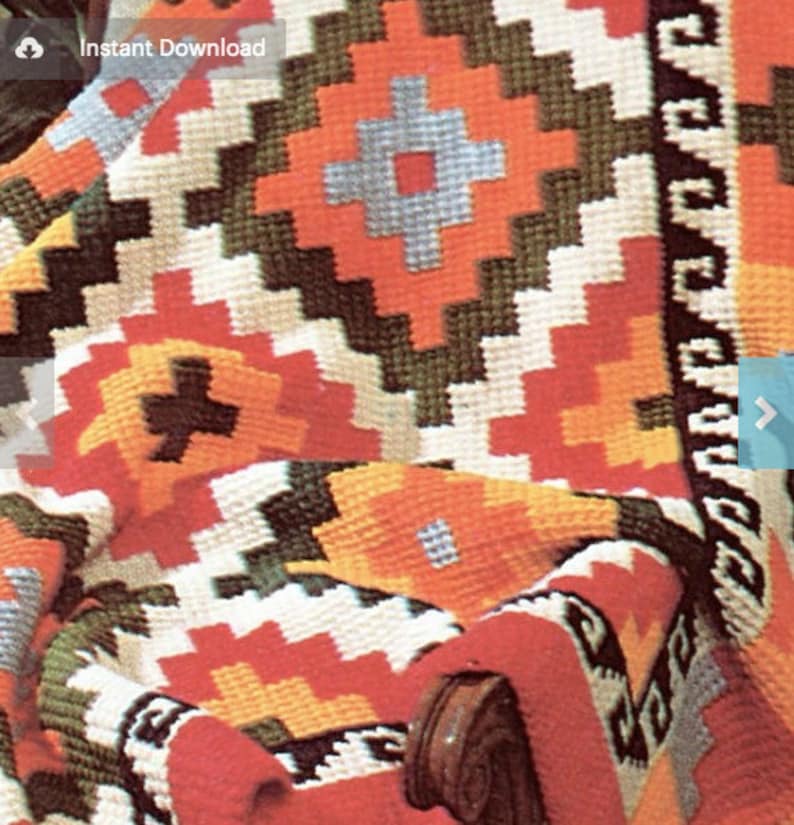 First Nation Crochet Blanket Patterns - 3 Afghan Pattern Special PDF ...