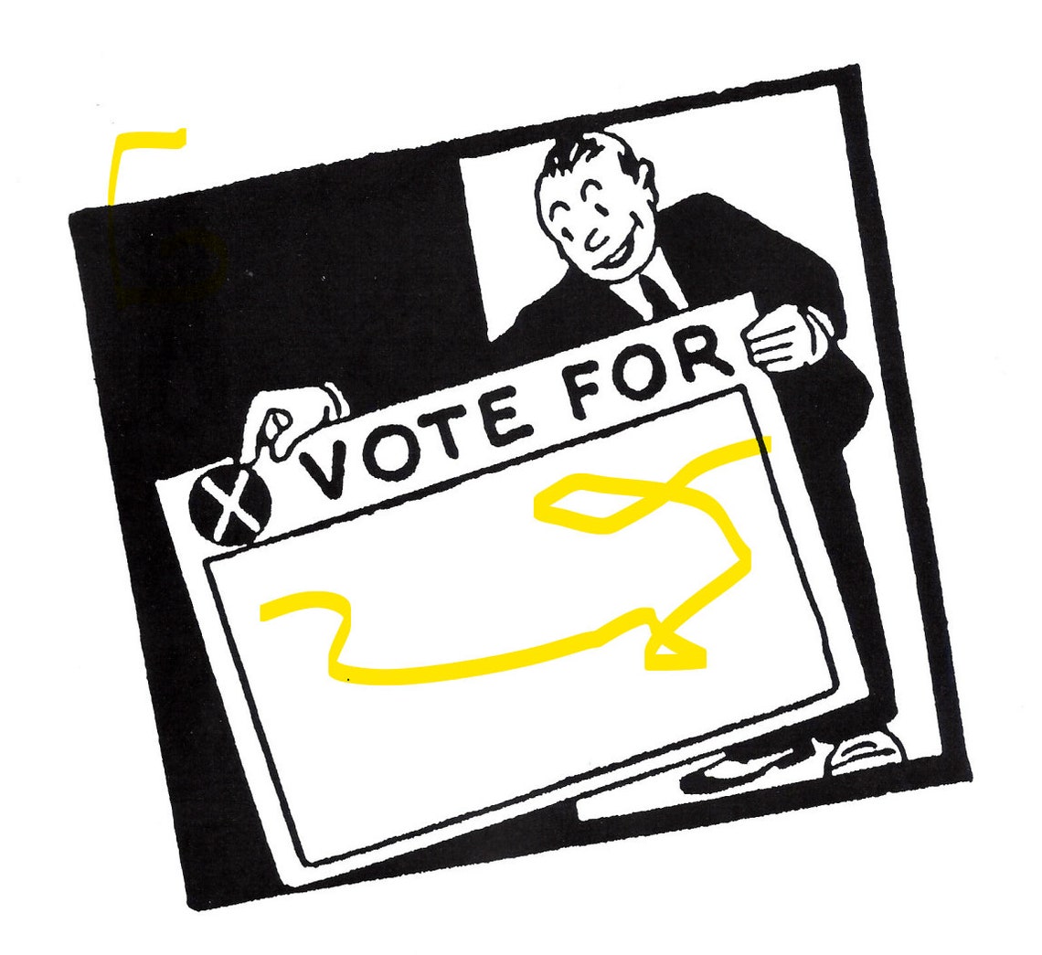 9 Vintage Vote Illustrations Clip Art Instant Digital Download - Etsy