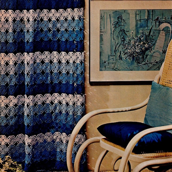 1970s Curtains - Etsy