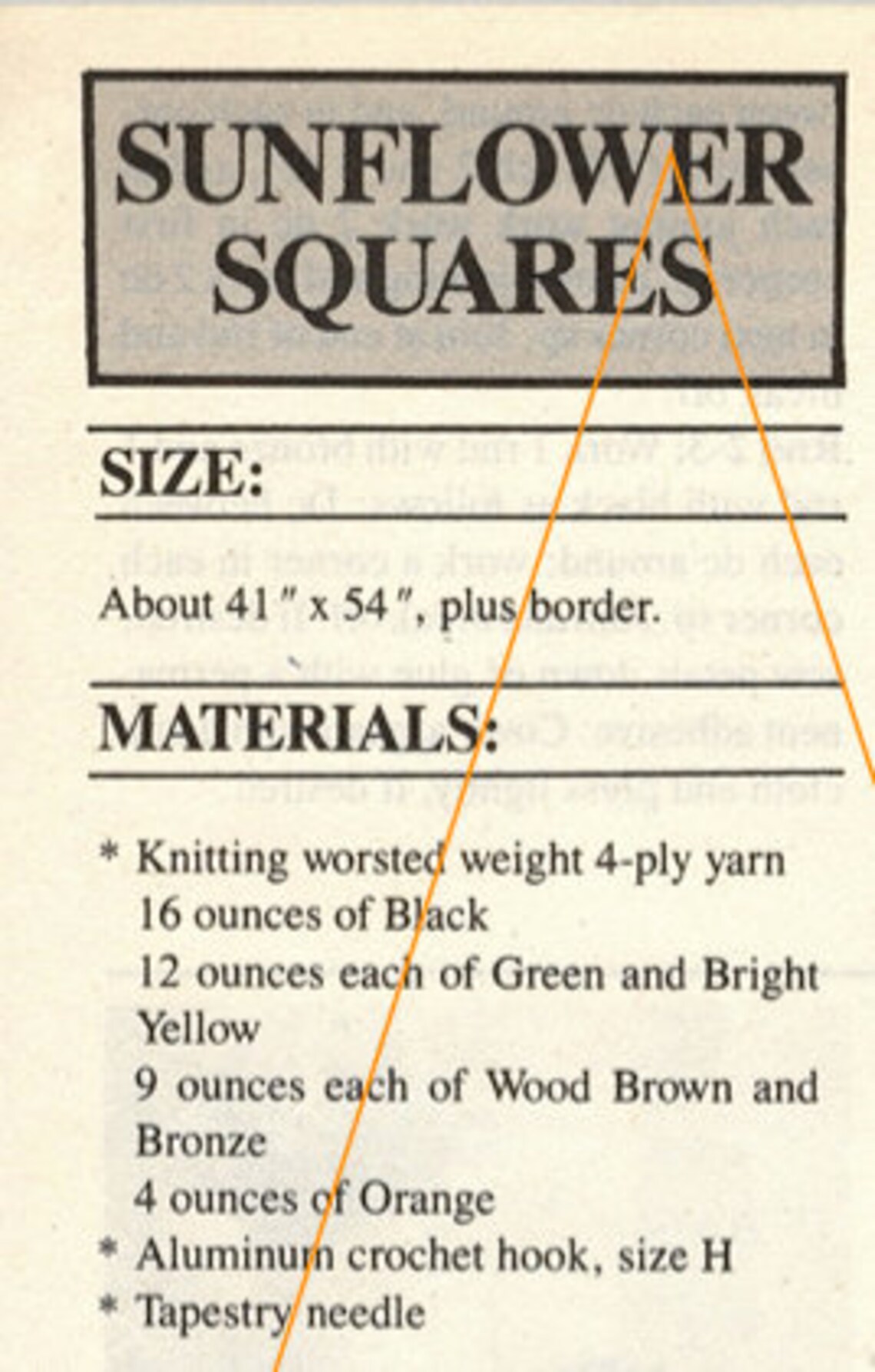 Rustic Sunflower Blanket Crochet Pattern Farmhouse Decor - Etsy