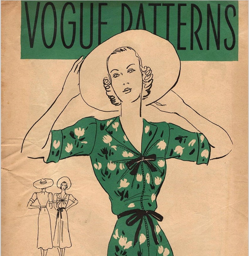 3 Vogue Pattern Catalogs 1930s Counter Leaflet Reference - Etsy