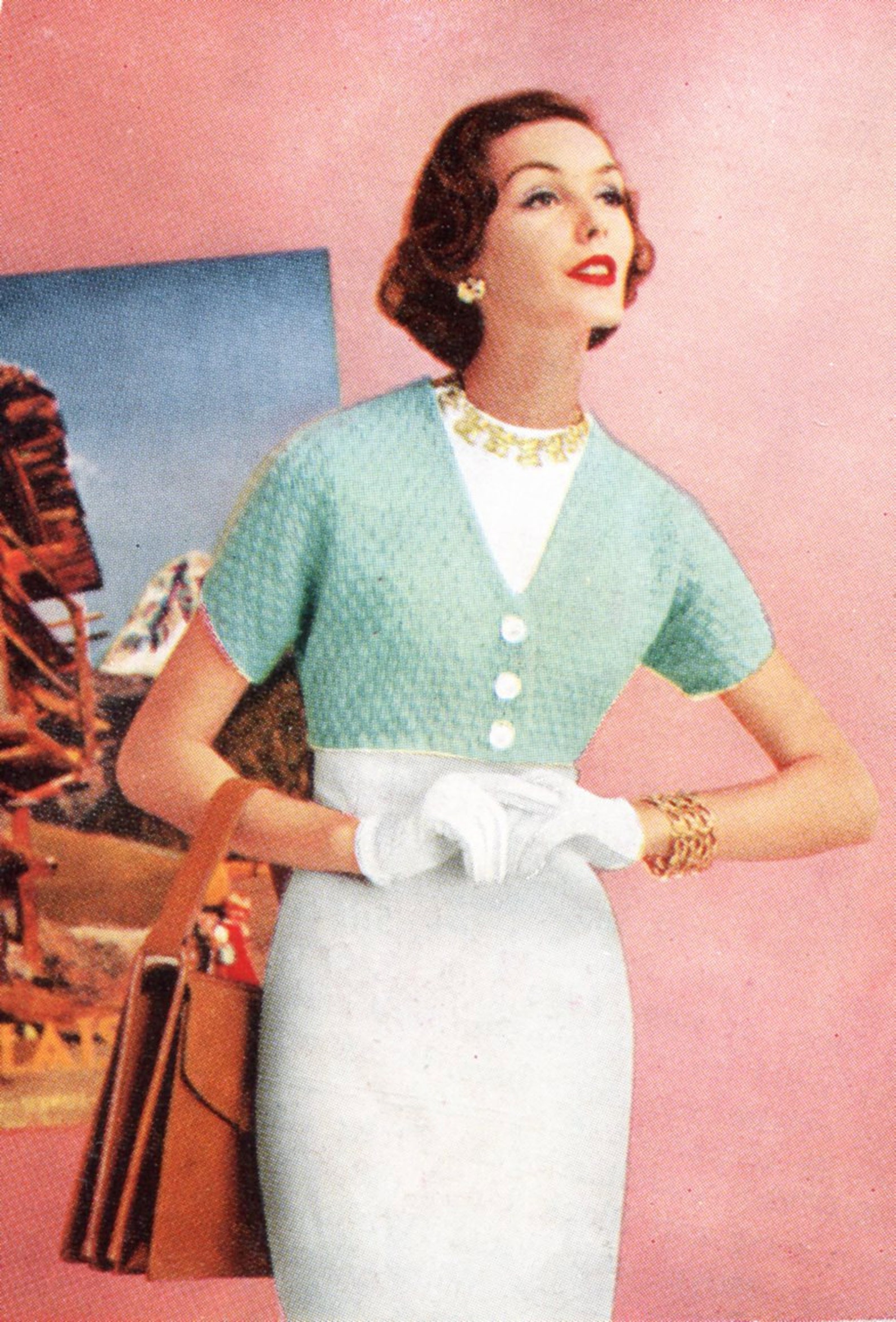 MCM Crochet Top Pattern Cropped Cardigan Sweater Instant - Etsy