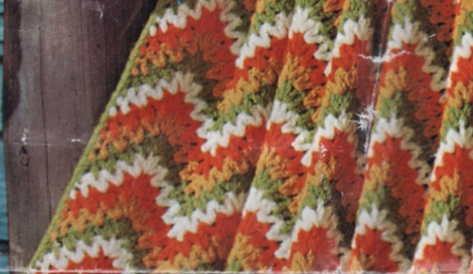 5 Color Charts Spanish Afghan Crochet Pattern Squiggles | Etsy