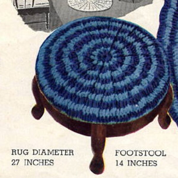 Round Ottoman - Etsy