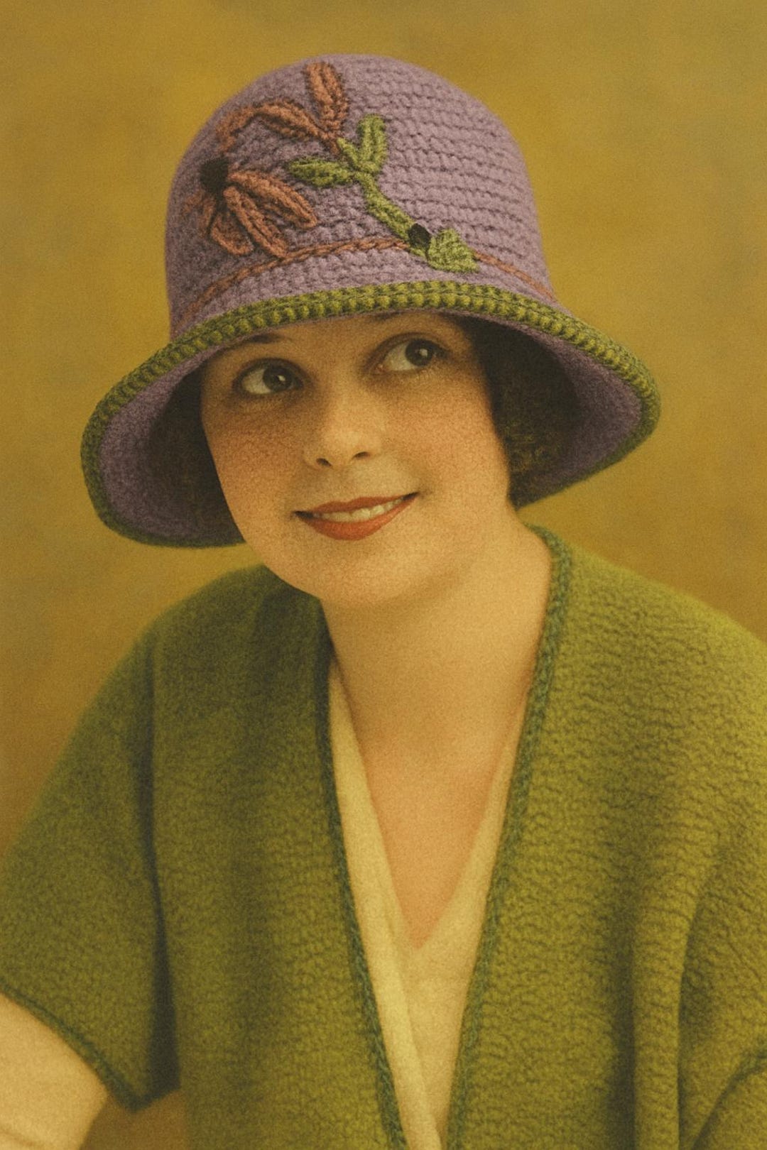Vintage Crochet Pattern PDF for 1920s Cloche Hat, Instant Digital ...