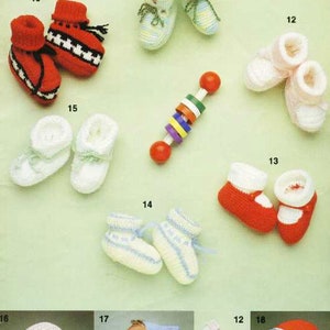 18 Knit & Crochet Baby Booties Patterns, Roller Skates Converse Soccer ...