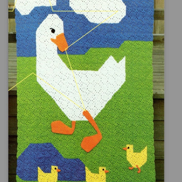 Granny Square Chicken Pattern - Etsy