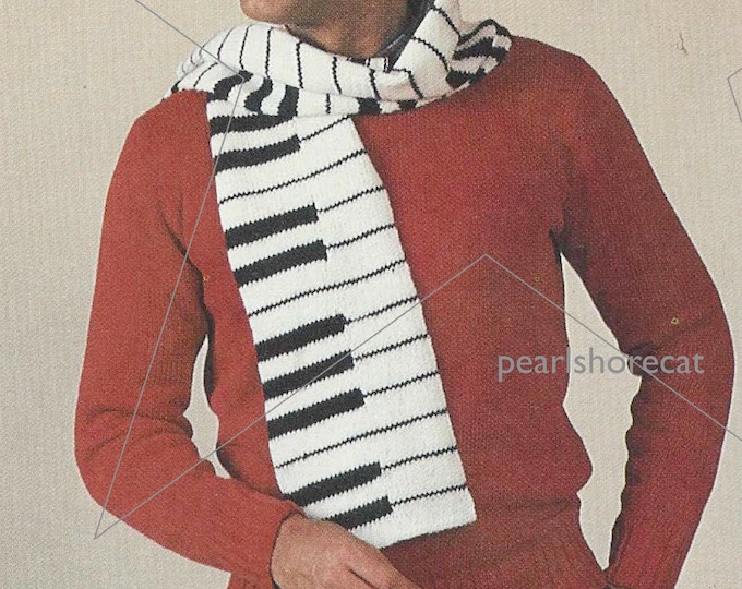 Keyboard Scarf - Etsy