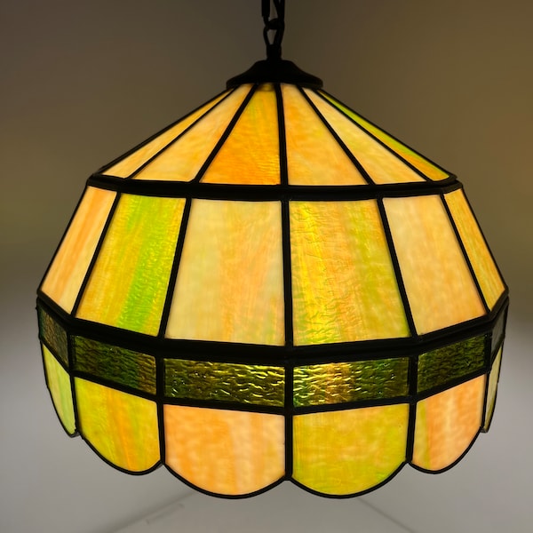 Stained Glass Pool Table Light - Etsy