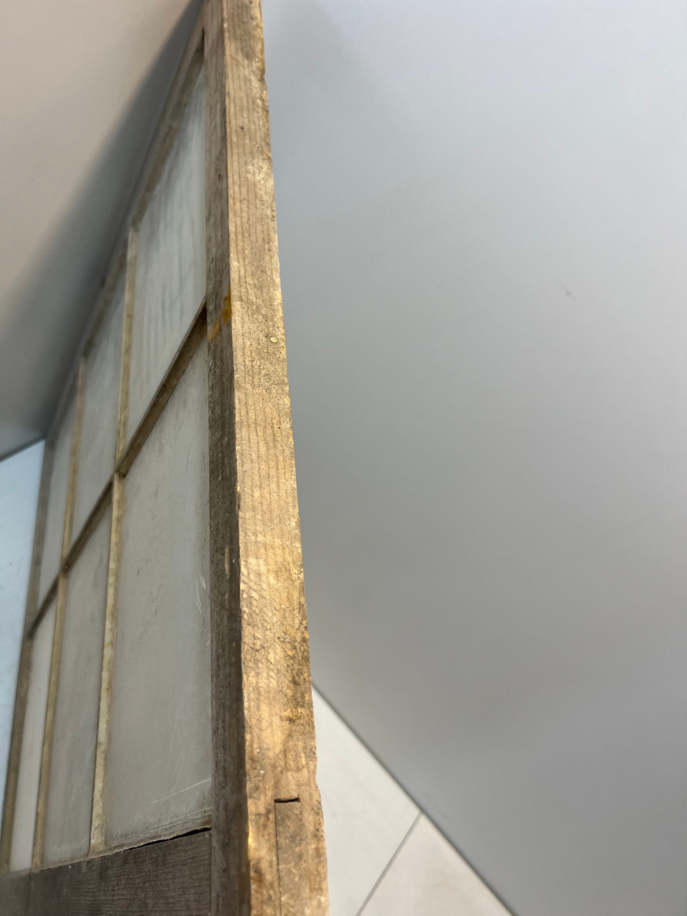 Rustic Window 6 Pane Decor Barn Window Vintage Repurposed Wood 27”x24 ...