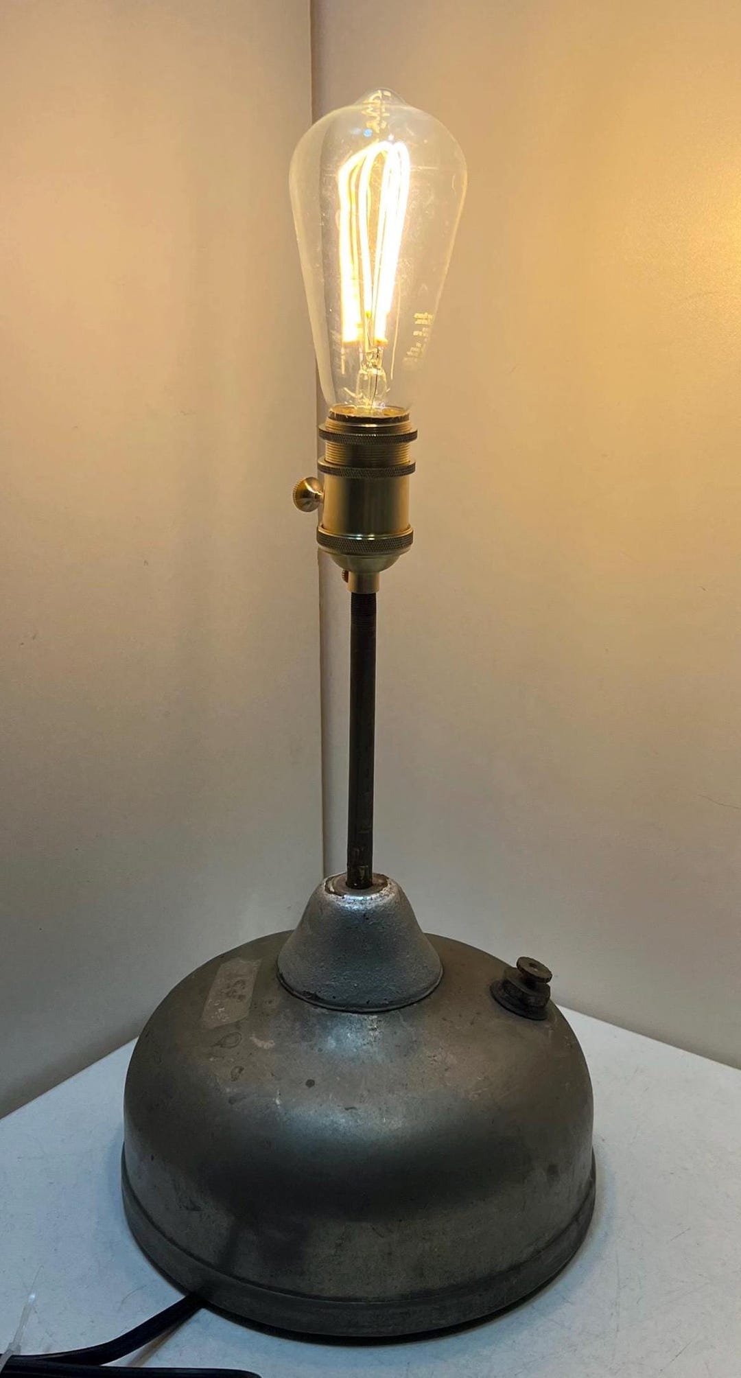 Vintage Repurposed Kerosene Pressure Tank Pump Rustic Antique Office ...