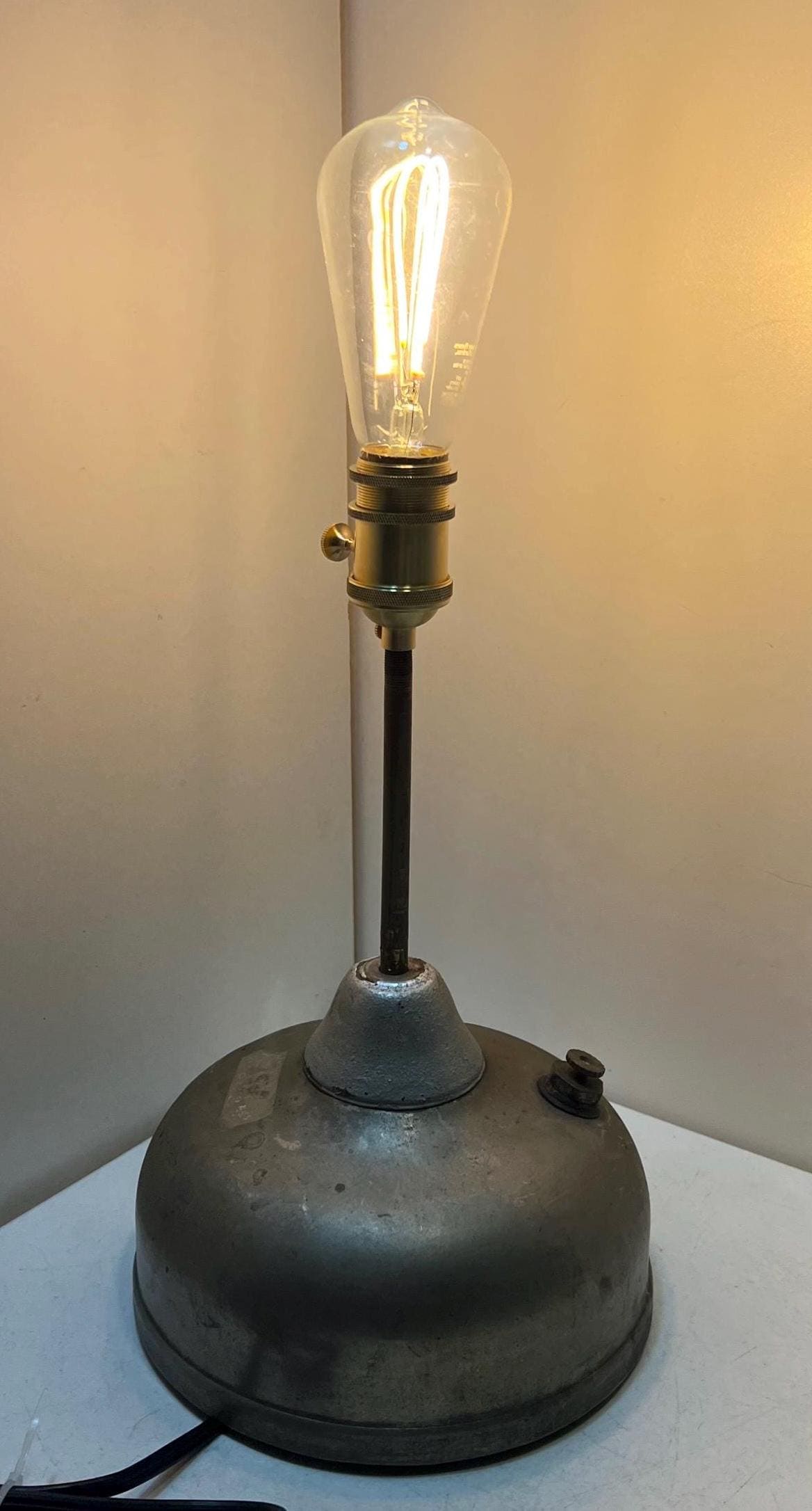 Vintage Repurposed Kerosene Pressure Tank Pump Rustic Antique Office ...