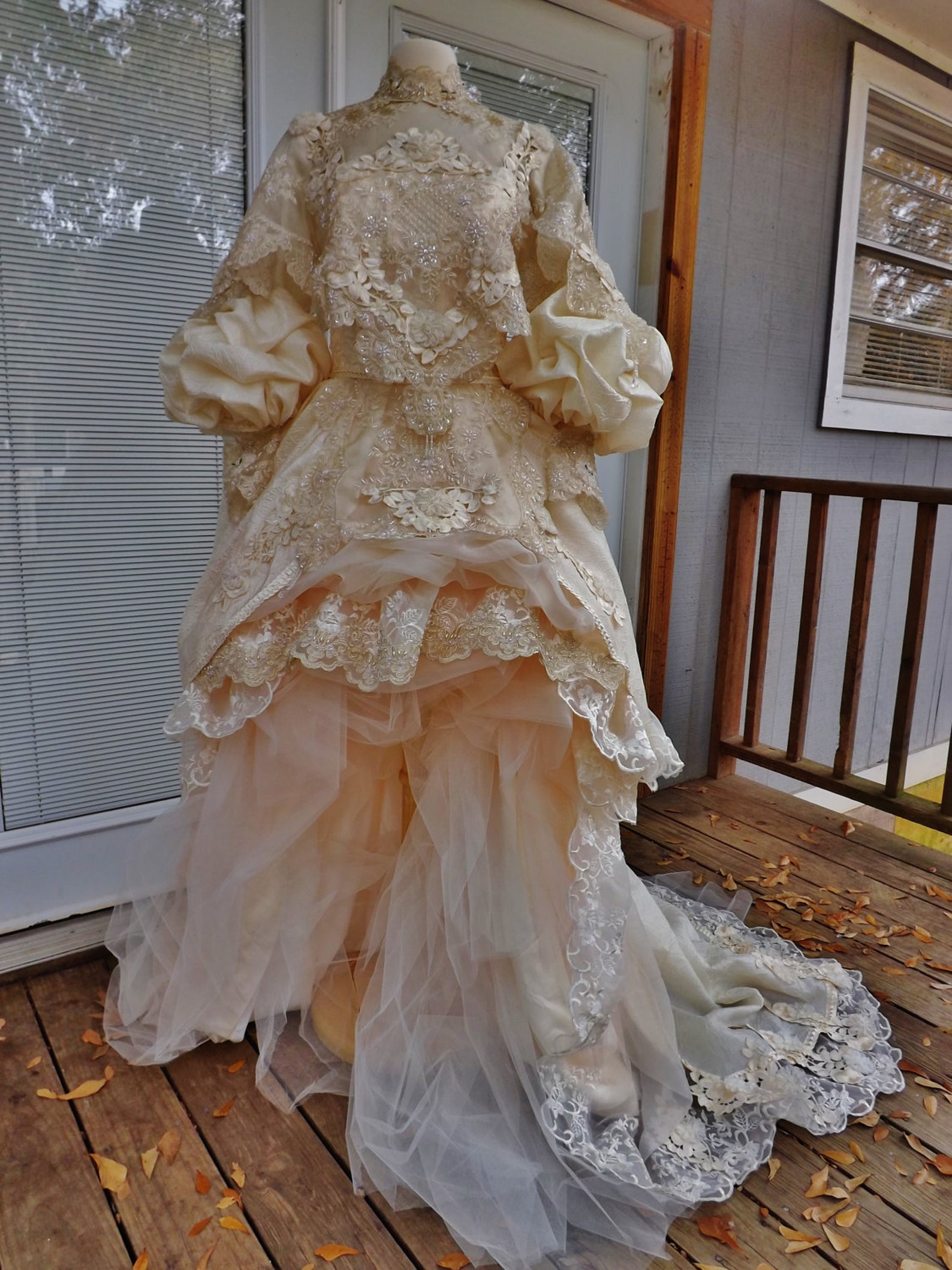 Victorian Wedding Dress Theather Movie Performance Costume | Etsy