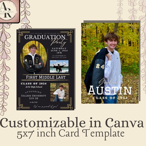 Senior Graduate Invitation - Etsy
