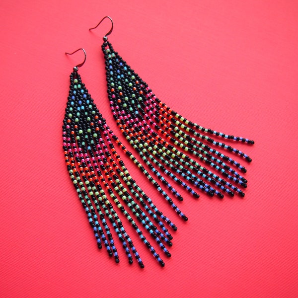 Neon Earrings - Etsy
