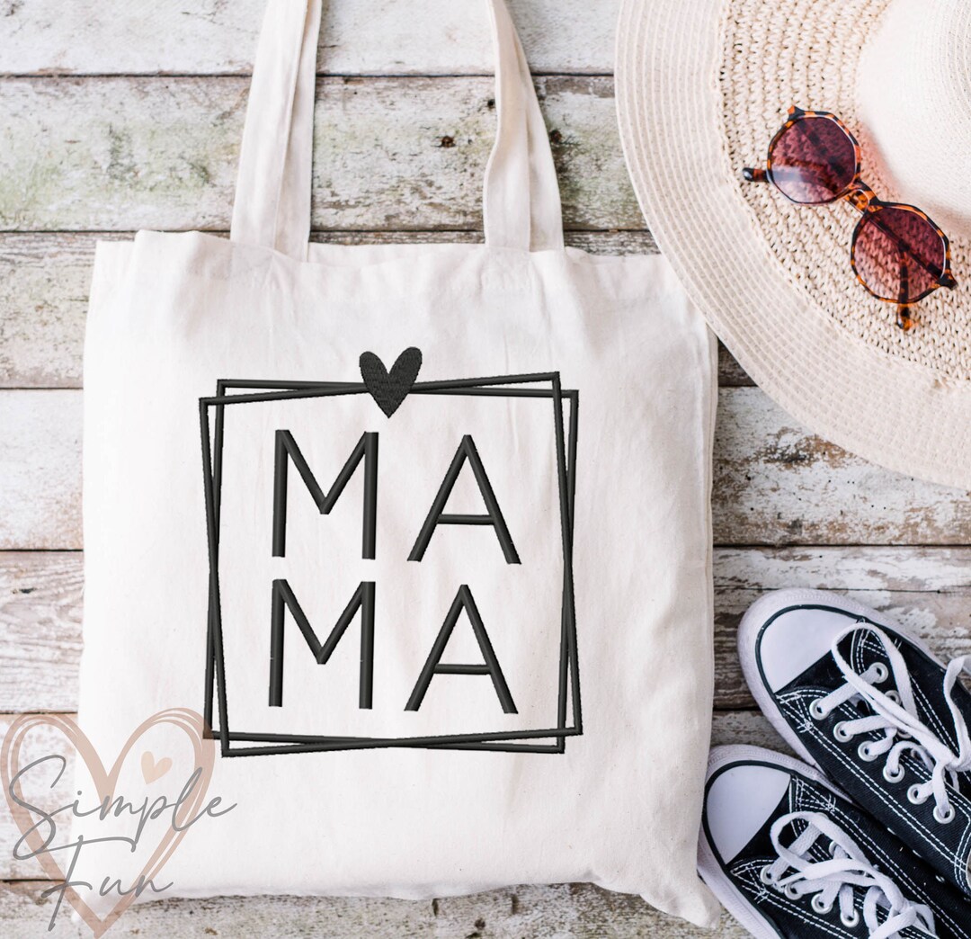 MAMA Embroidery Design,mom Embroidery File,love Mom Embroidery,mama ...