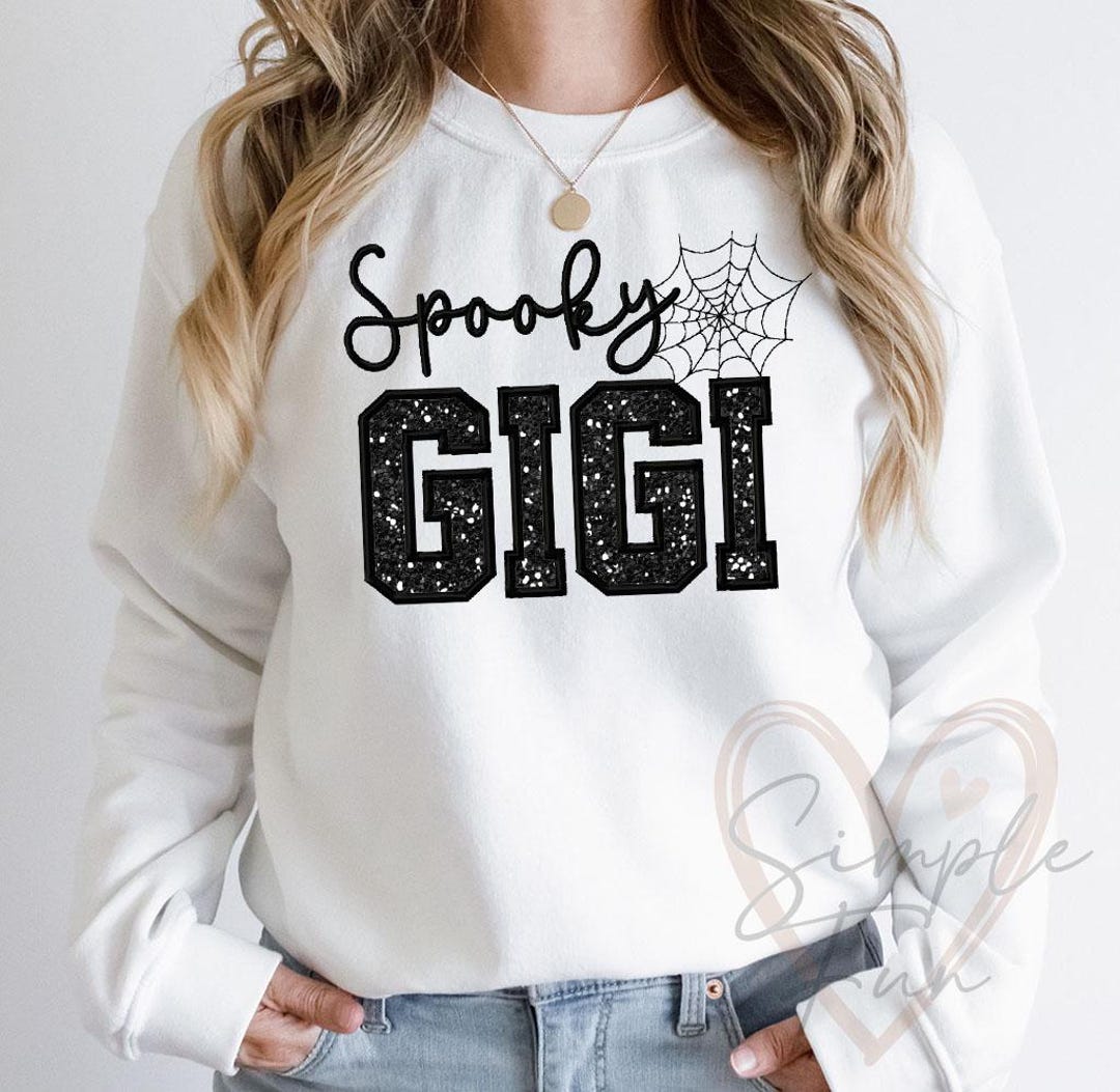 Spooky GIGI Applique Embroidery,machine Embroidery Design,halloween ...