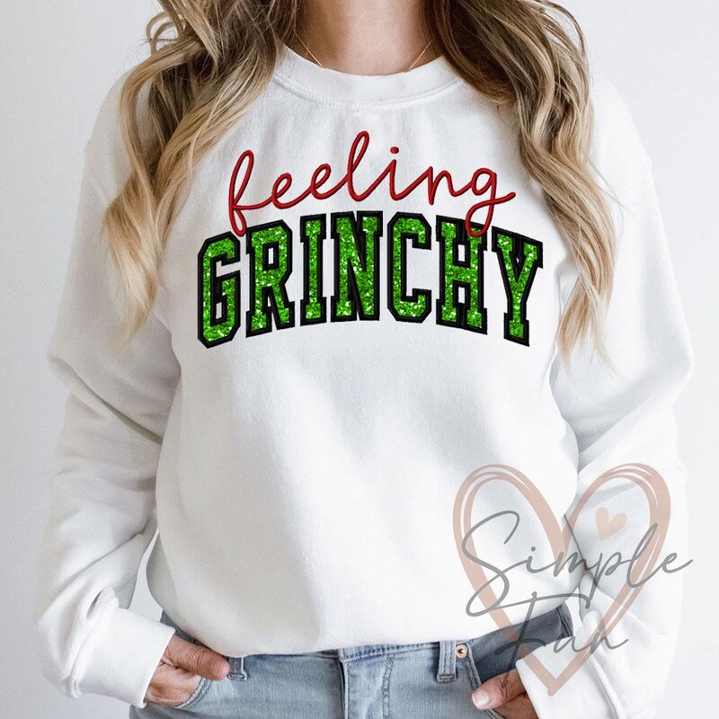 Grinch Dst Applique - Etsy