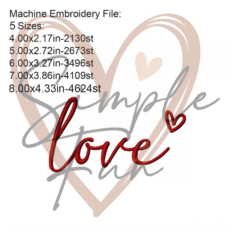 Valentine's Day Embroidery,love Embroidery Design,machine Embroidery ...