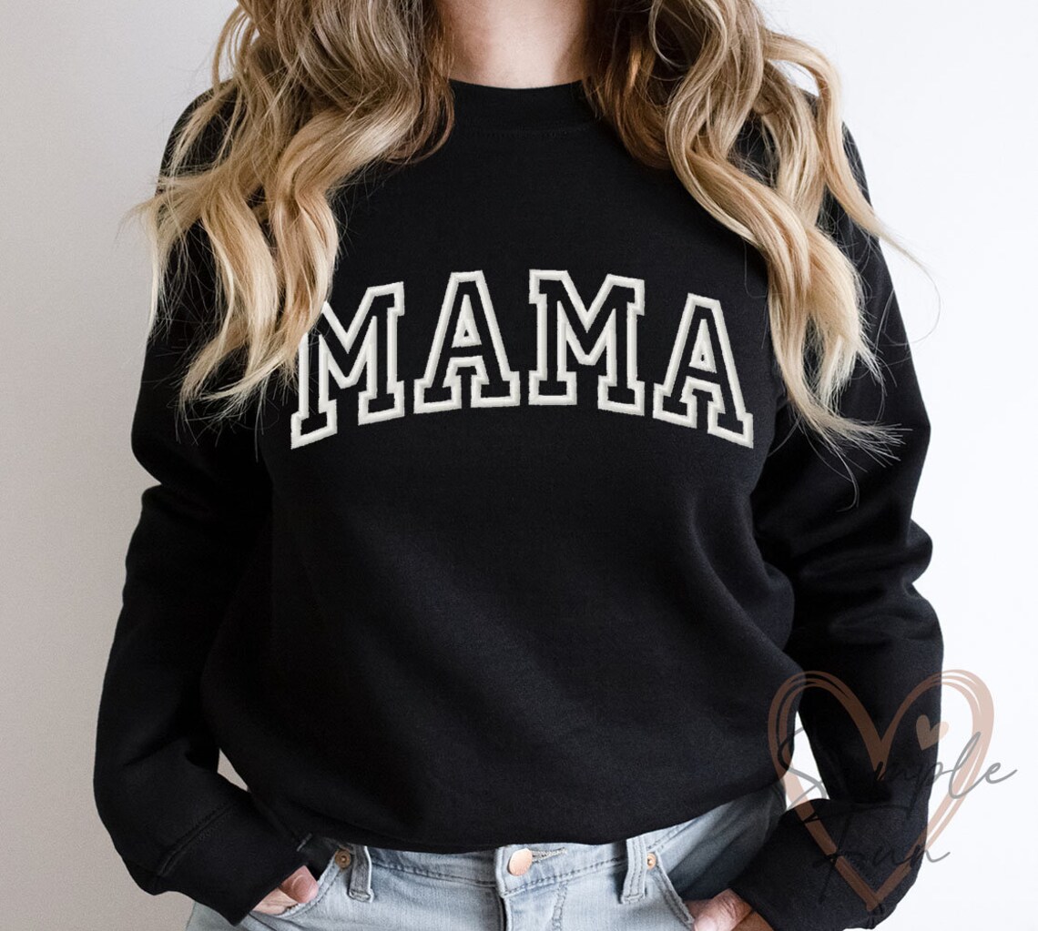 MAMA Outline Embroiderymama Embroidery Filemachine - Etsy