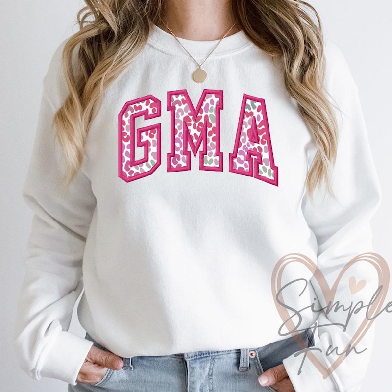 Gma Embroidery Shirt - Etsy