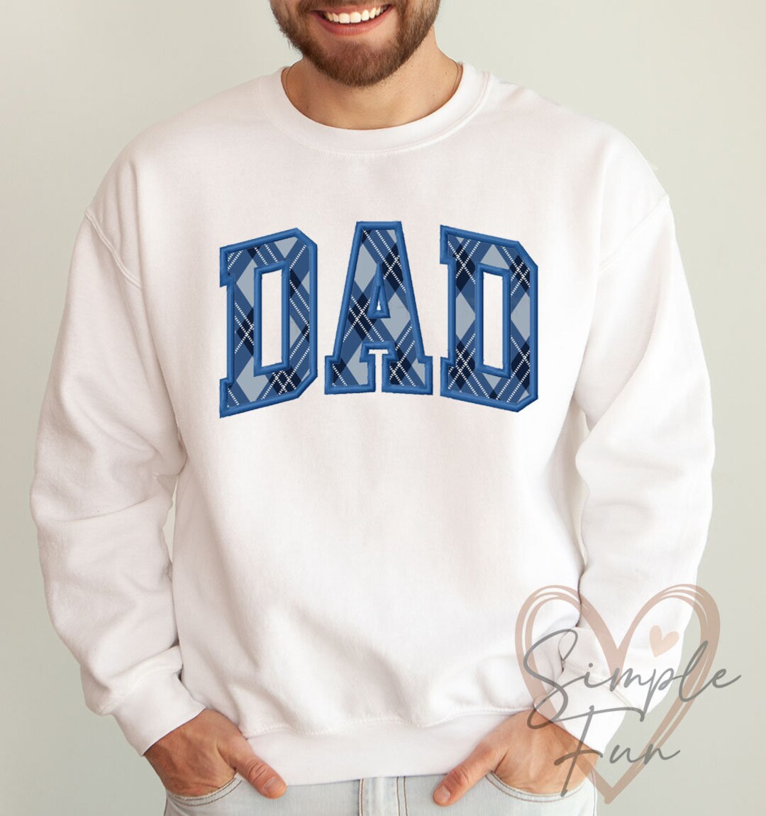 DAD Applique,dad Embroidery,dad Tshirt Design,father's Day Embroidery ...