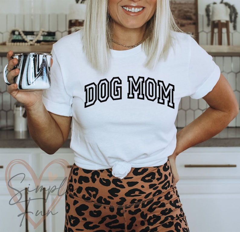 Dog MOM Outline Embroiderymama Embroidery Designdog Lover - Etsy