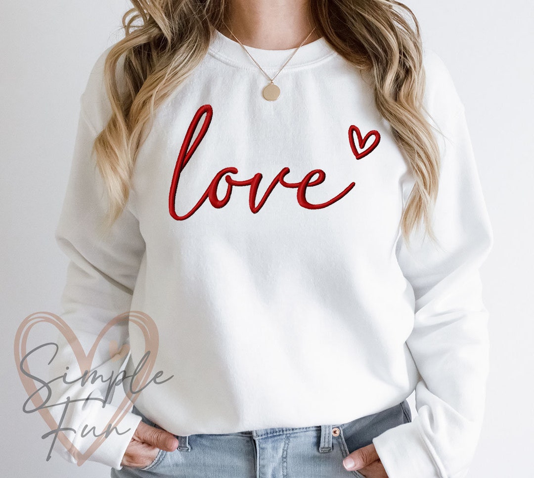 Valentine's Day Embroidery,love Embroidery Design,machine Embroidery ...