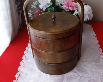 Chinese Bamboo Basket - Etsy