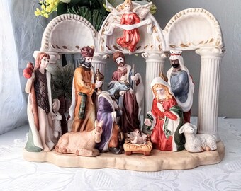 Chulucanas Nativity Set/6 Pcs. Country Style 6h - Etsy