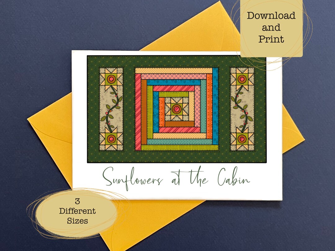 Quilt Cards - Digital Quilt Cards - Quilt Patterns - Printable Quilt ...